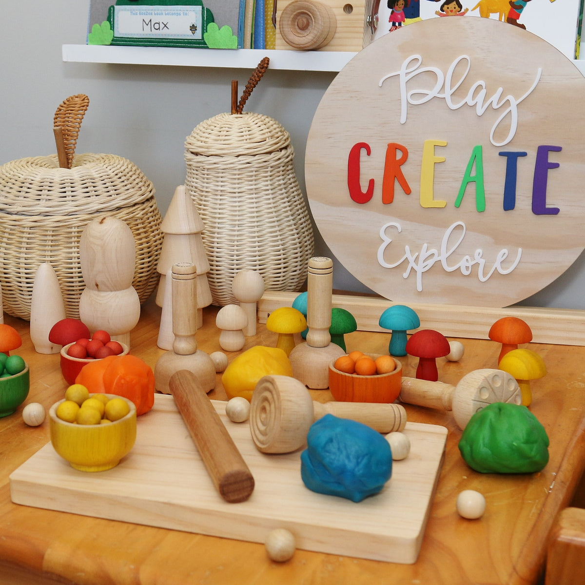 Play, Create, Explore - Classic Rainbow – zavyanne8